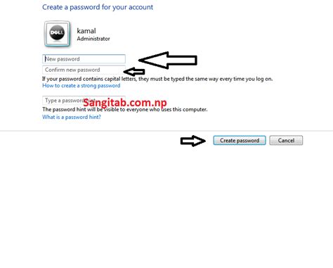 How To Set Password On Windows 7 Sangitab Blog Collection Of Audio Books EBooks News