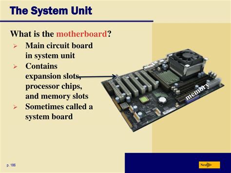 PPT Chapter The Components Of The System Unit PowerPoint Presentation ID