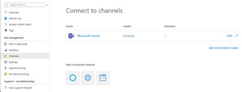 Azure Bot Framework 】azure Bot