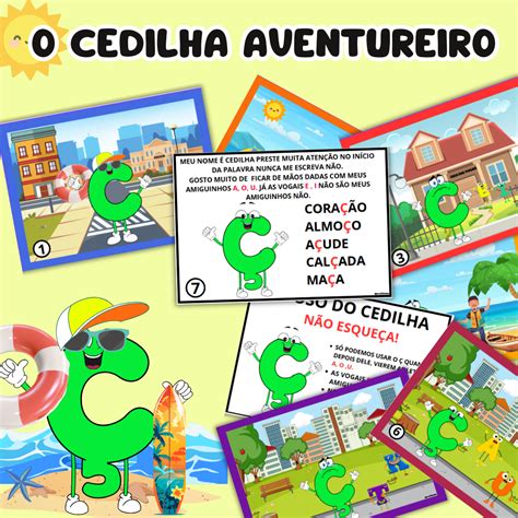 O Cedilha Aventureiro Proff Joana Recursos Pedagógicos