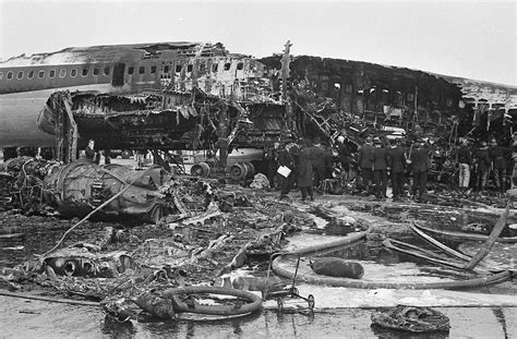 Pictures From The Crash Landing Of Boac Flight 712 Surrey Live