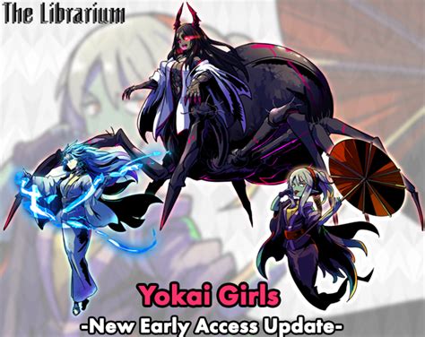 Yokai Girls I Added Librarium Latest Battlers Early Access By Aekashics
