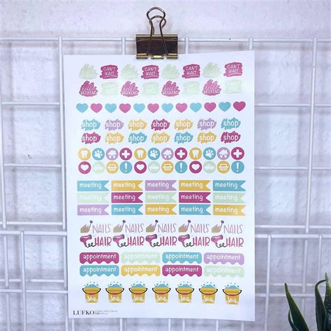 Наклейки для Планирования №5 — Купить Недорого на Bigl Ua 1262573626