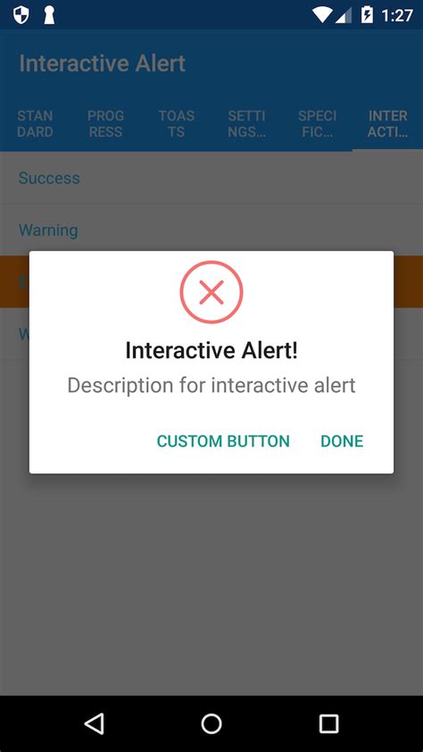 Interactive Alerts For Xamarin Interactivealert Xamarin