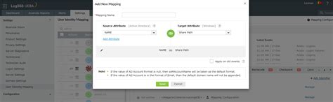 User Identity Mapping Uim Settings User Guide