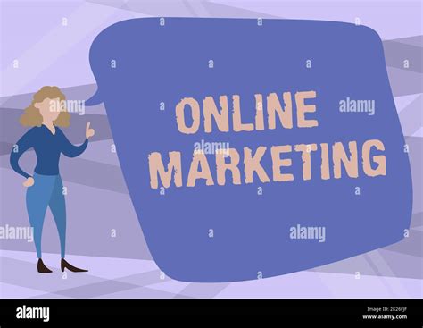 Handwriting Text Online Marketing Internet Concept Practice Of