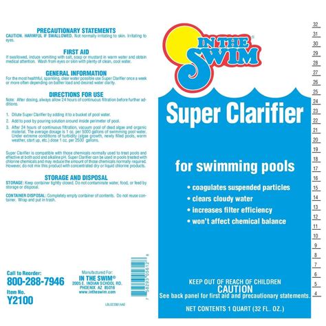 How To Add Pool Clarifier Crystal Clear Results