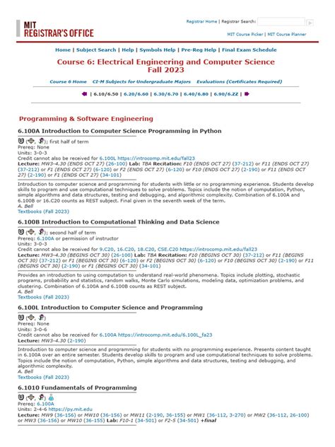 Fall 2023 Course 610 650 Electrical Engineering And Computer