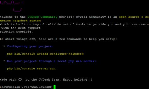 How To Install UVdesk Helpdesk On Debian VITUX