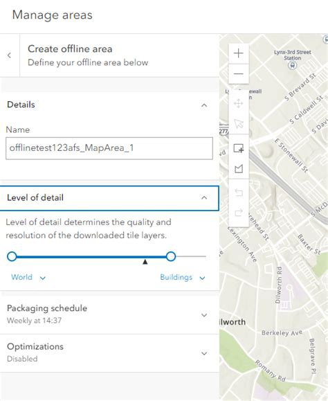 Problem Unable To Package Offline Areas For Tile Layers In Field Maps Designer And From I