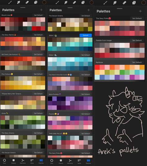 724 Procreate Colors Designs Graphics Artofit