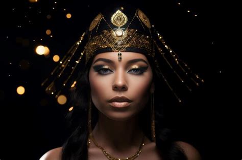 Premium Photo Egyptian Woman Portrait Face Fashion Generate Ai