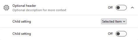 Settingsexpander Views Controls Actipro Wpf Controls Docs