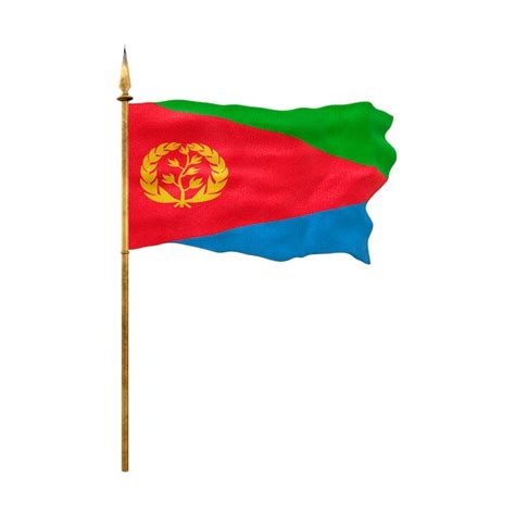 Premium Photo Background For Designers National Day National Flag Of Eritrea