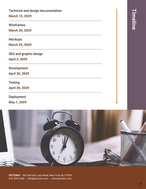 Web Design Proposal Template Venngage