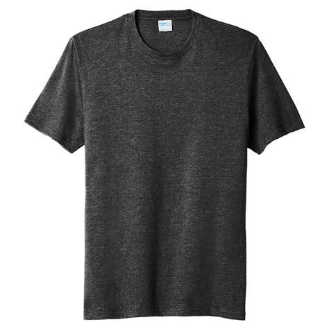 Port And Company Pc330 Tri Blend Tee Black Heather Full Source