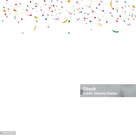 투명 한 배경에 고립 된 다채로운 밝은 색종이 축제 분위기 벡터 일러스트레이션 Film Festival에 대한 스톡 벡터 아트