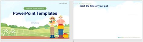 무료 농업 Ppt 템플릿 F272 파포장인 Ppt제작 Ppt제작 업체 업체 피피티 대행 회사소개서 사업계획서