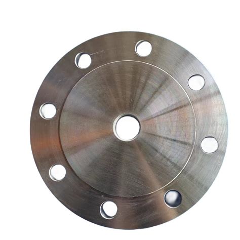Asme A105 Drilled Tapped 1 2 Npt Thread Centre Hole Blind Flange 1