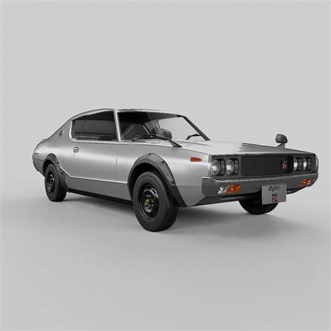 1973 닛산 스카이 라인 2000gt R Kpgc110 3d 모델 Turbosquid 1741352