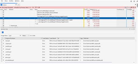 How To Load Symbols From Pdb Files Of A Python Library In Wpa