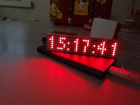 Wireless LED Matrix Display With RaspberryPi Node RED MQTT Hackster Io