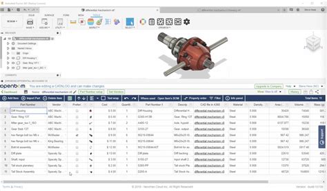 sneak peek of new openbom add in for autodesk fusion 360 openbom
