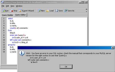 A Little Help With Mysql Web Design And Development Neowin