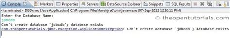 Jdbc Mysql Create Database Example Ibytecode Technologies