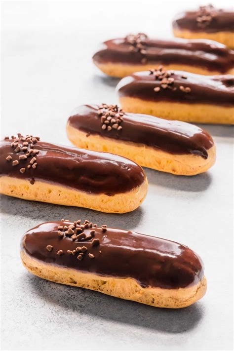 Classic Chocolate Eclair Recipe ~Sweet & Savory