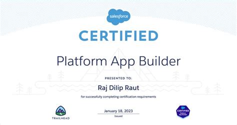 Raj Raut On Linkedin Salesforcedeveloper Salesforce Salesforcecertified Appbuilder