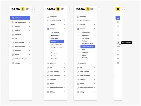 Sidebar Ui Designs Themes Templates And Downloadable Graphic Elements On Dribbble