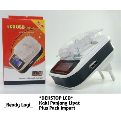 Jual Charger Desktop Universal Lcd Usb Charger Tc Shopee Indonesia