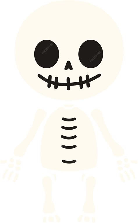 Premium Vector A Skeleton With A Skeleton On It And A Skeleton On The