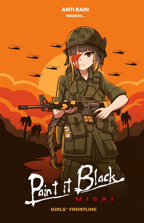 Marpaparp M A Girls Frontline Girls Frontline Absurdres Highres Aircraft Ammunition