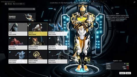Warframe All My Colour Schemes Youtube