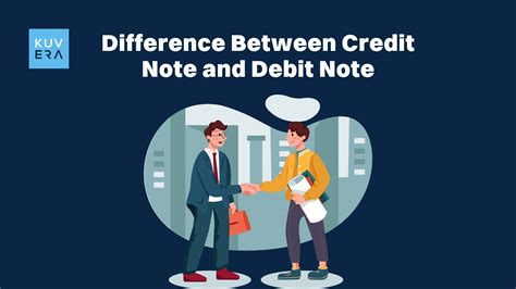 Difference Between Credit Note And Debit Note