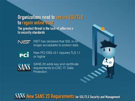 Sans 20 Critical Security Control 17 Requirements For Ssltls Securit