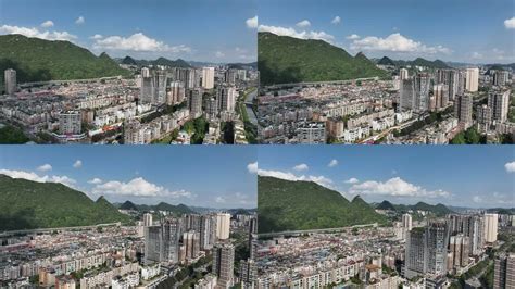 六盘水钟山区蓝天白云航拍视频素材下载编号9229659光厂vj师网