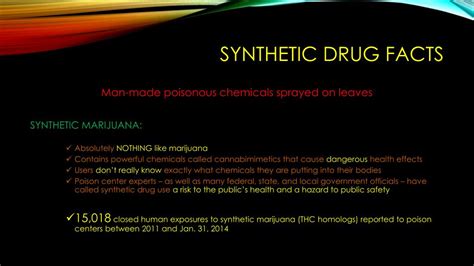Ppt The Synthetic Drug Epidemic Powerpoint Presentation Free