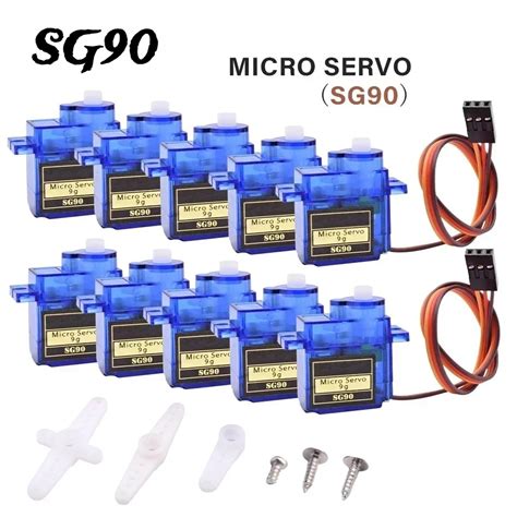Arduino Analog Micro Servo Motor Sg90 9g For Rc Servomotor Car Toy Airplane Helicopter Aircraft