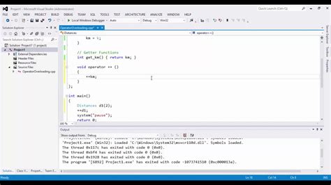 Unary Operator Overloading In C Part 2 Urduhindi Video