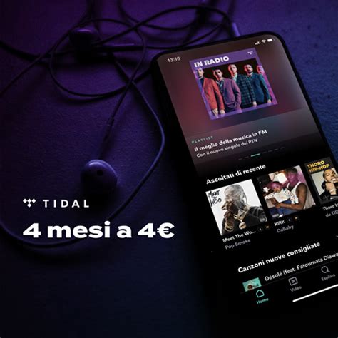 Tidal Premium In Offerta A 4 Euro Fino A Estate Inoltrata