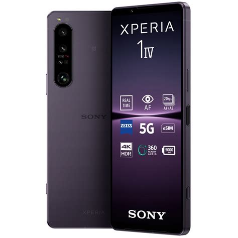 Smartfon Sony XPERIA 1 IV 12 GB / 256 GB fioletowy - Sklep, Opinie ...