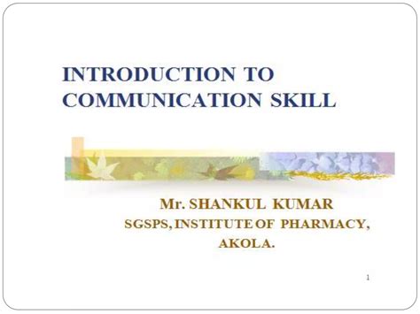 Process Of Communication Ppt
