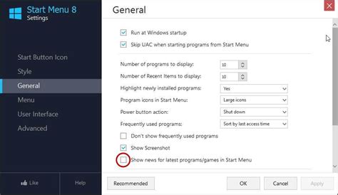 Windows 10 Start Menu SOS4Net Inc