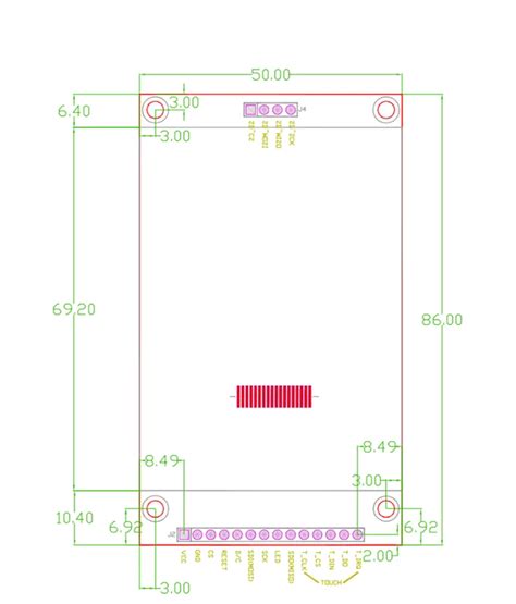 2 8 Inch Tft Lcd Module With Touch Screen Panel Ili9341 Drive Ic 240 Rgb 320 Spi Interface 9
