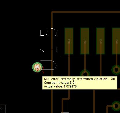 Interlayer Spacing Constraint DRC Detect Soldermask Layer Silkscreen Layer Conflict