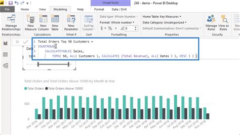 How To Use The Countrows Dax Function In Virtual Tables Master Data