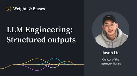 Llm Engineering Course Master Structured Outputs And Data Validation Weights And Biases